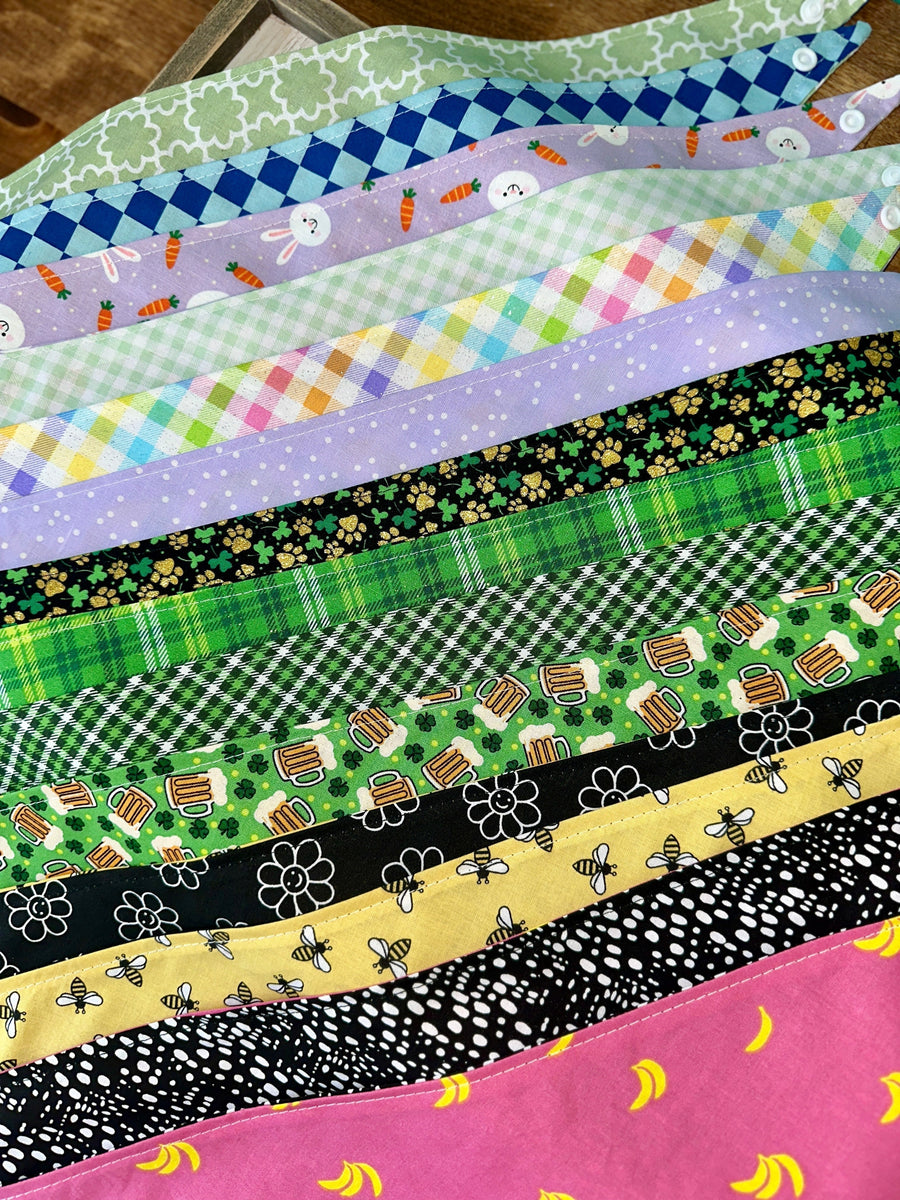 Muted Dog Scout Badges Dog Bandana – K and M Collars