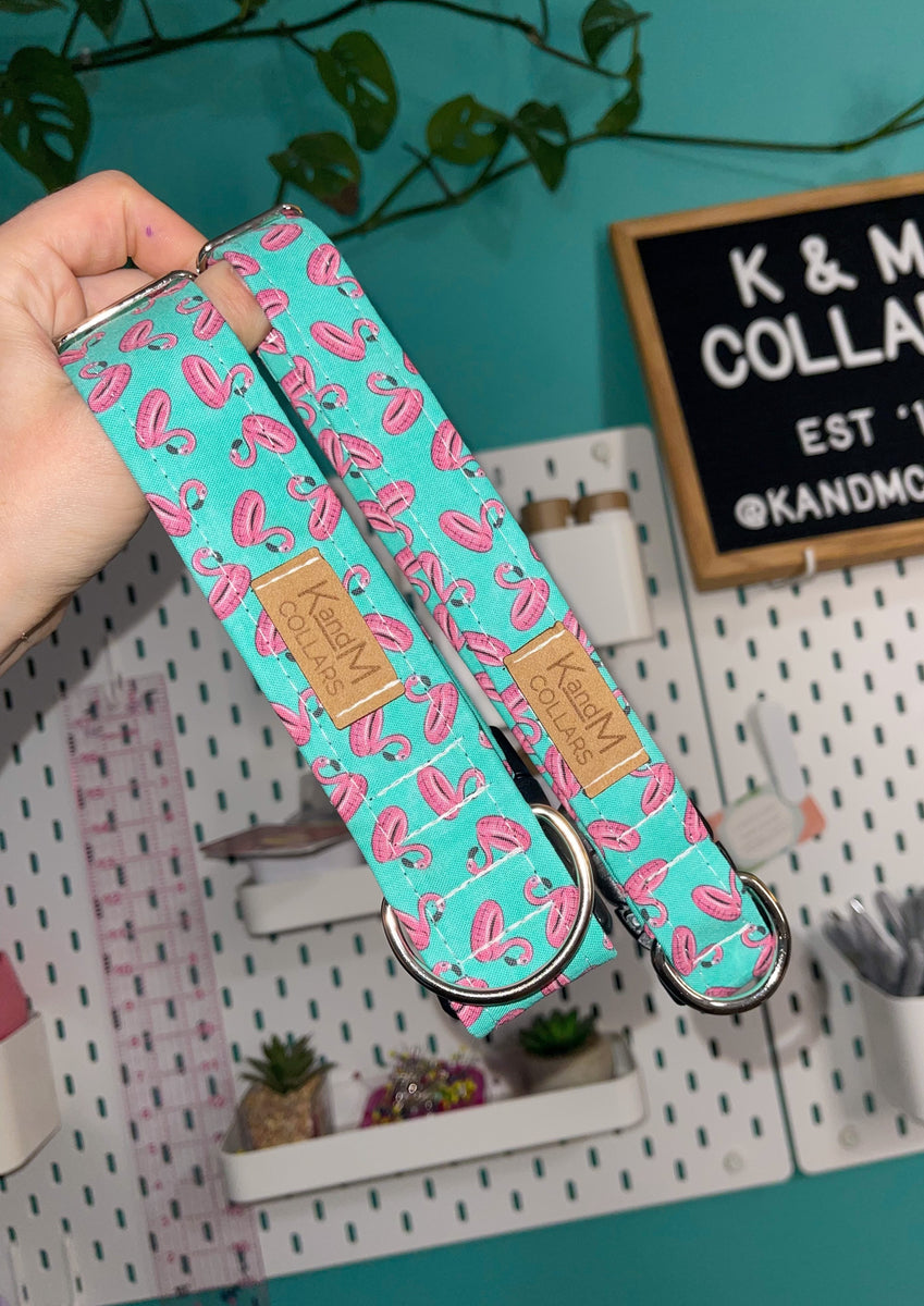 Flamingo Float Dog Collar – K and M Collars